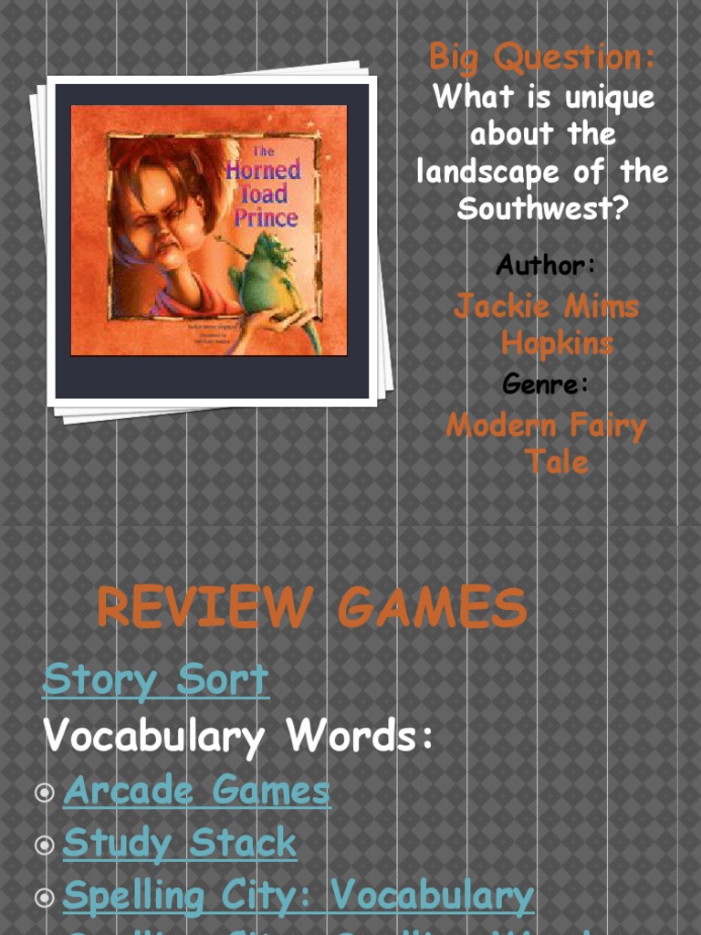 Horned Toad Prince (Students) | PDF