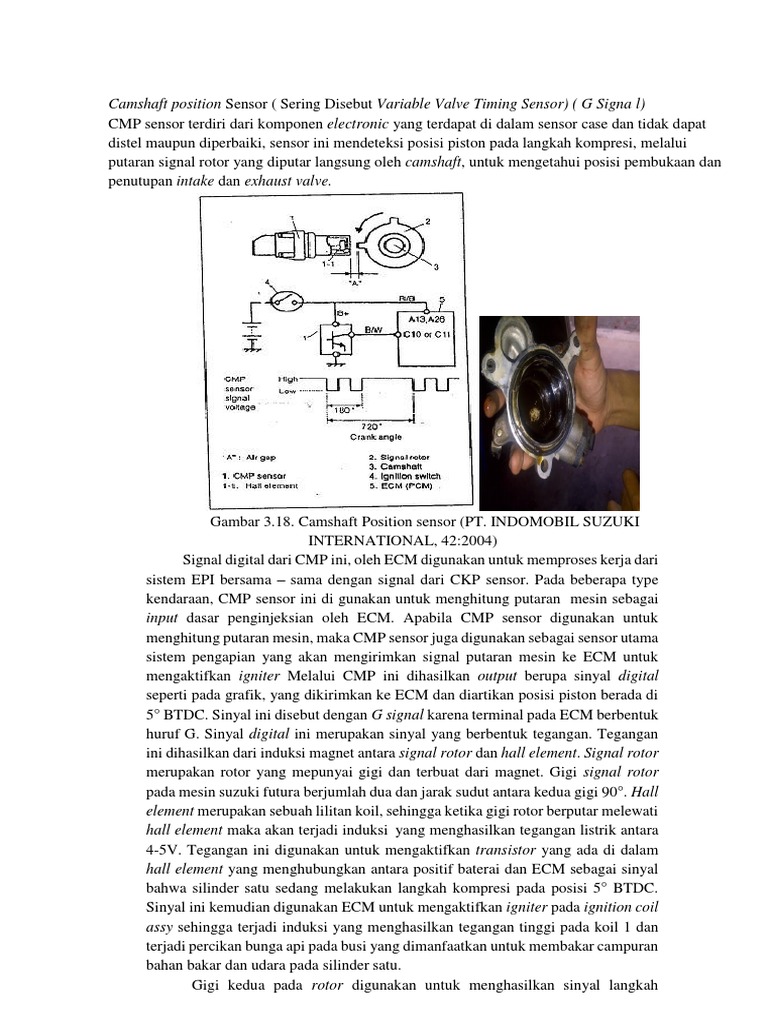 Camshaft Position Sensor | PDF
