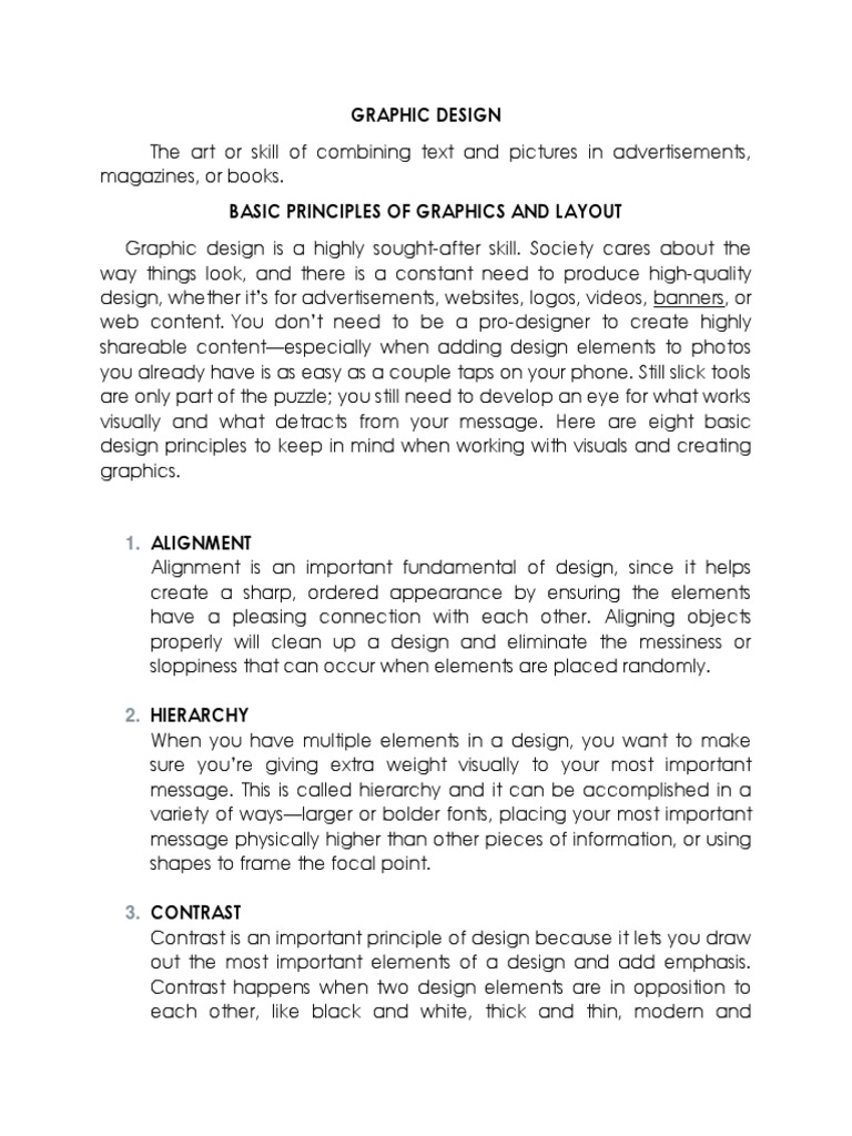 Basic Principles of Graphics and Layout | PDF | Raw Image Format | File ...