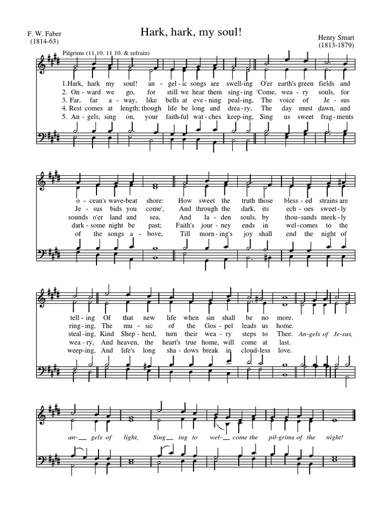 Hark Hark My Soul CH | PDF