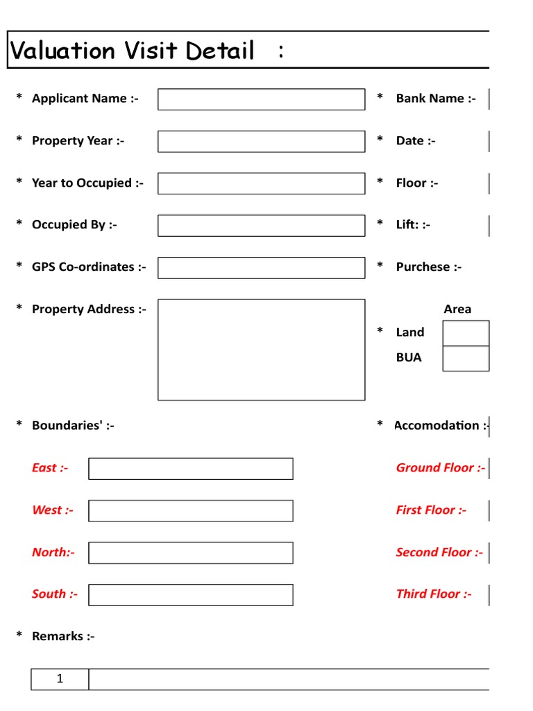 Visit - Sheet (V - 2.0) | PDF