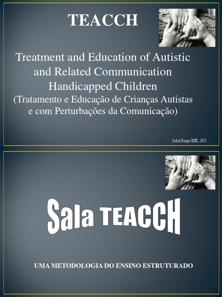 Modelo Teacch | PDF | Autismo | Aprendizado