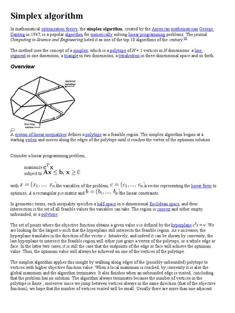 Operation Research | PDF | Linear Programming | Geometry