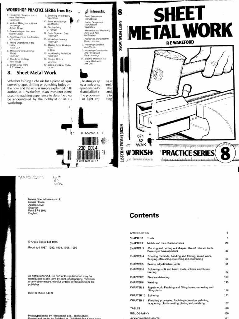 (Workshop Pratice Series 8 Workshop Practice Series 8) R. E. Wakeford ...