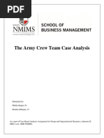 The Army Crew Team Case Study Solution | PDF | Rowing (Sport) | Team ...