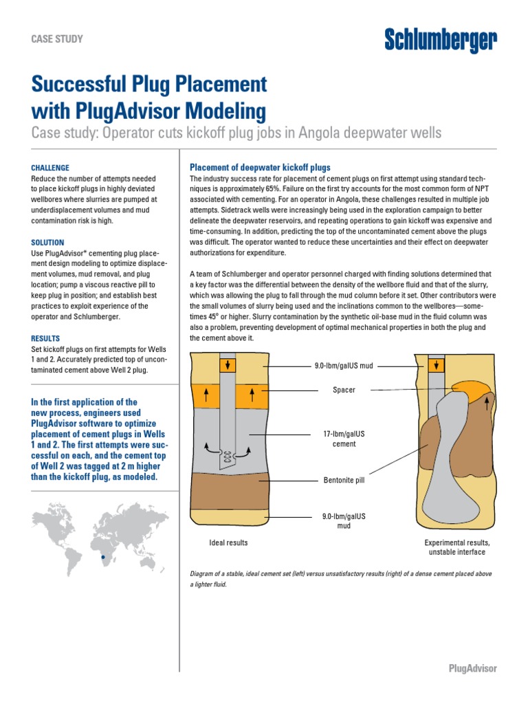 Successful Plug Placement With Plugadvisor Modeling | PDF | Chemistry ...