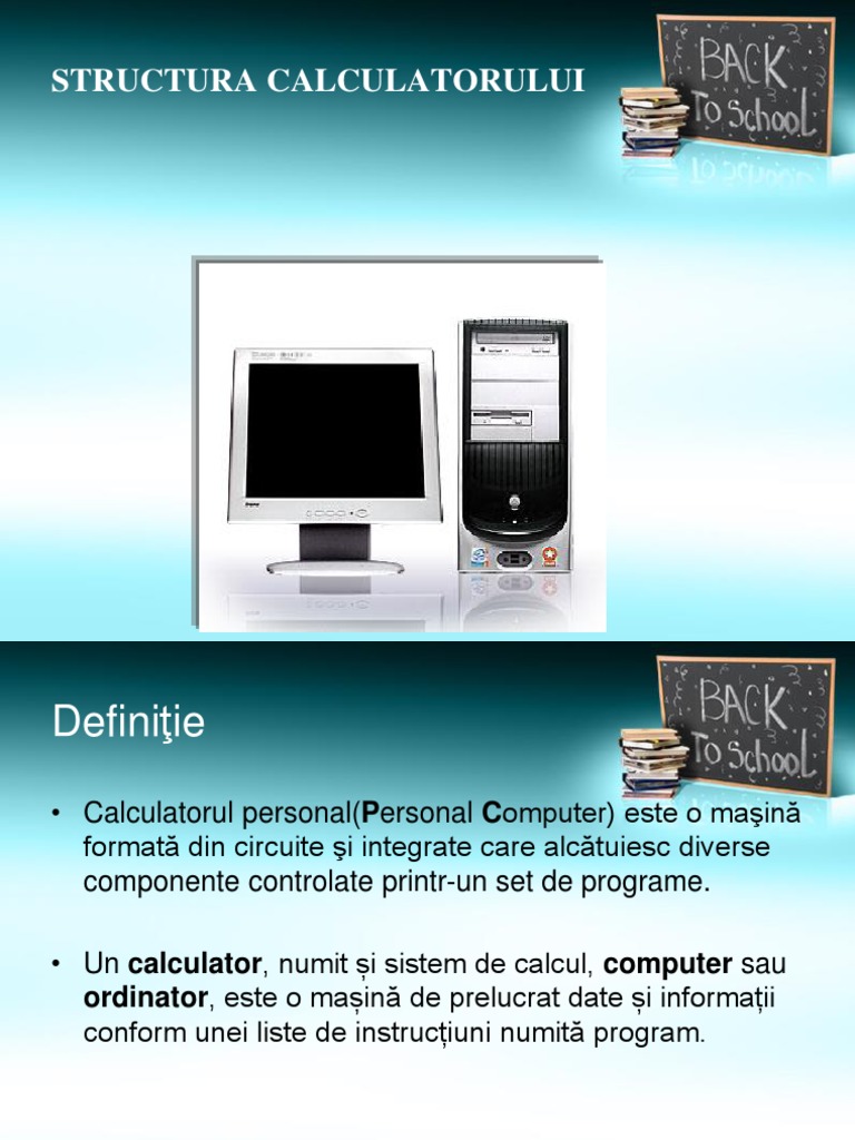 Structura Calculatorului | PDF