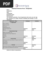 Clearance Form - Employee Turn-Over Checklist | PDF | Career & Growth