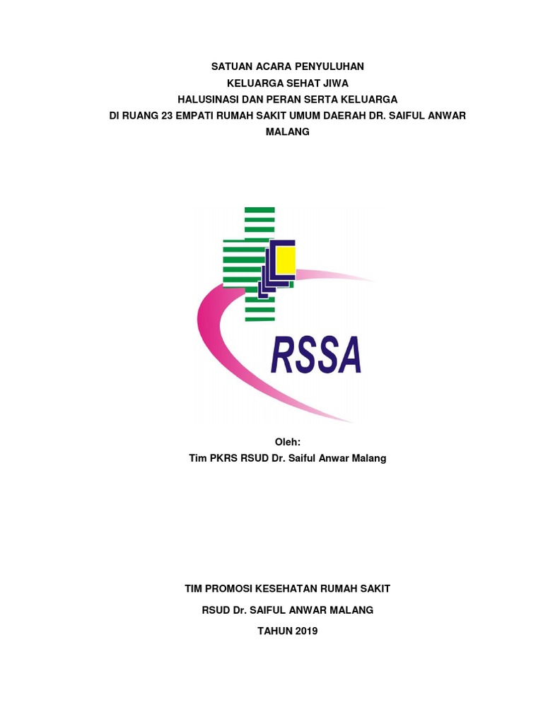 Proposal Sap Halusinasi | PDF