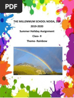 Holiday Homework LKG | PDF | Kindergarten