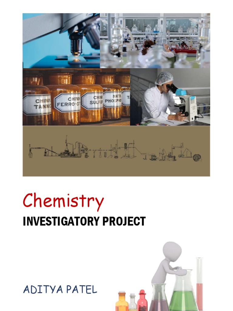 Chemistry Investigatory Project | PDF | Food Preservation | Fruit Preserves