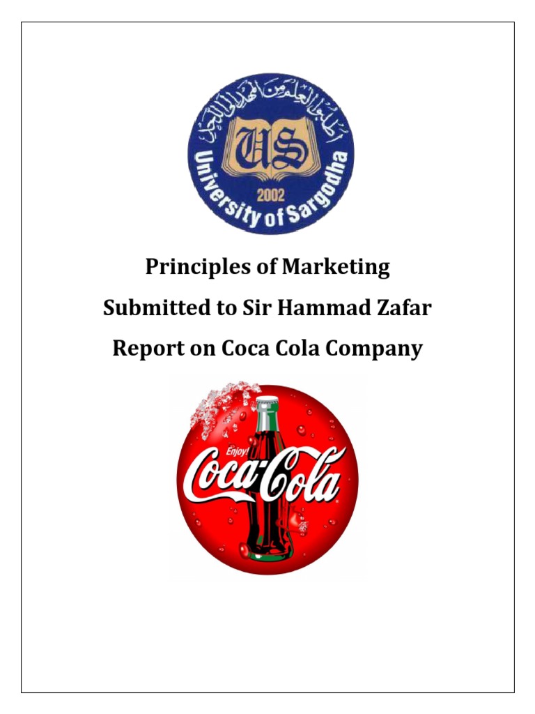 Coca-Cola Marketing Project | PDF | Coca Cola | The Coca Cola Company