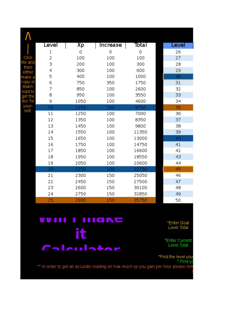 Fortnite Season 4 Level Calculator | PDF | Computing | Software