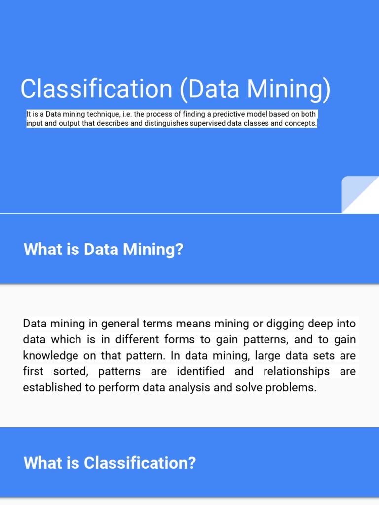 Classification (Data Mining) | PDF | Business | Art