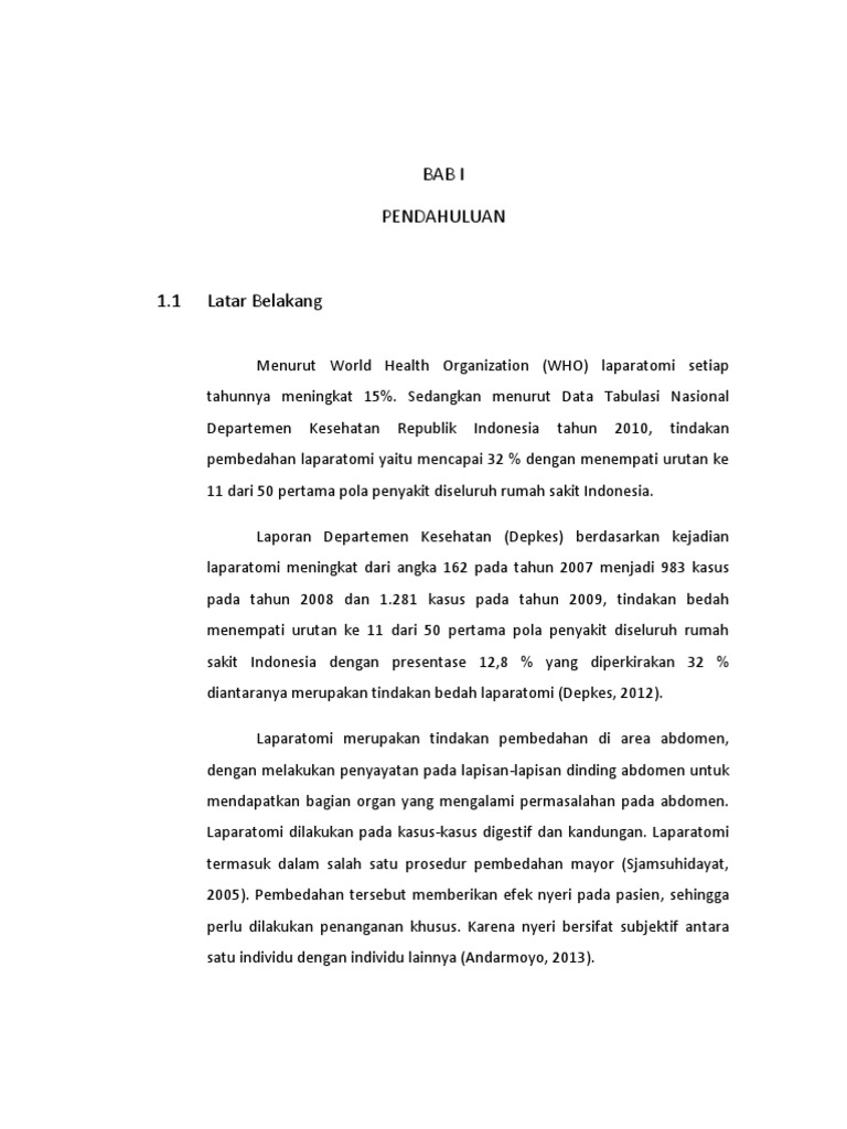 BAB 1 Contoh KTI | PDF