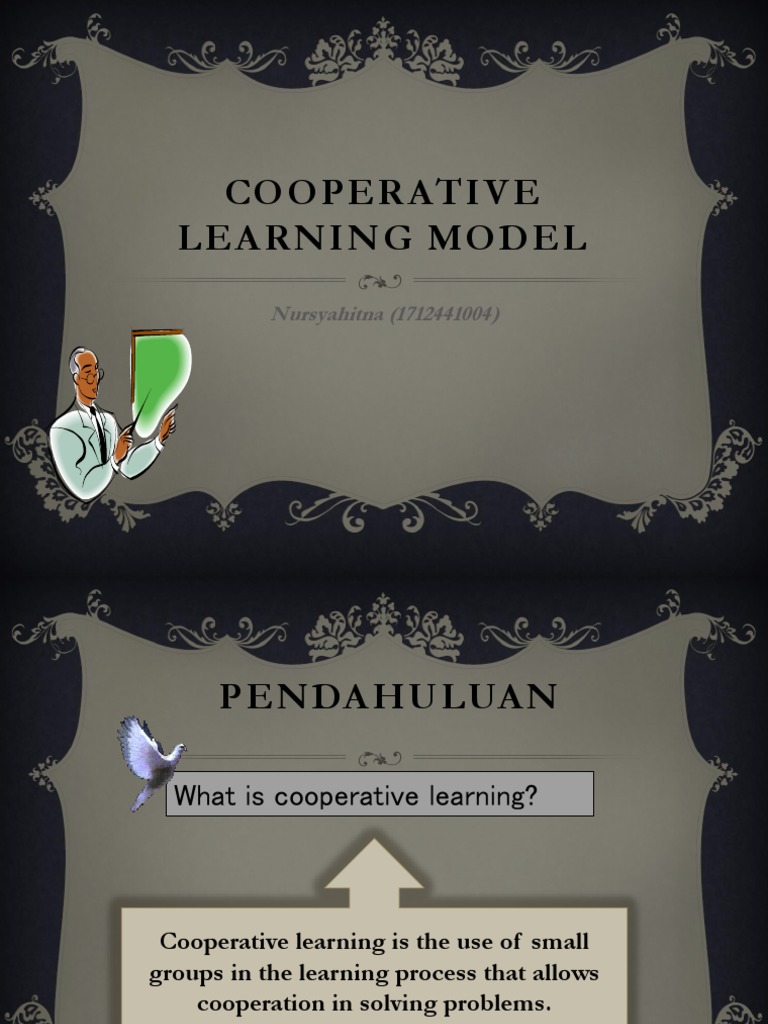 NURSYAHITNA 1712441004 Cooperative Learning Model | PDF | Learning | Behavior Modification