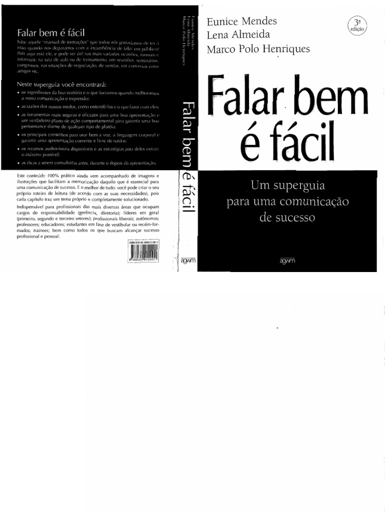 Falar Bem e Facil PDF | PDF Falar Bem e Facil PDF | PDF