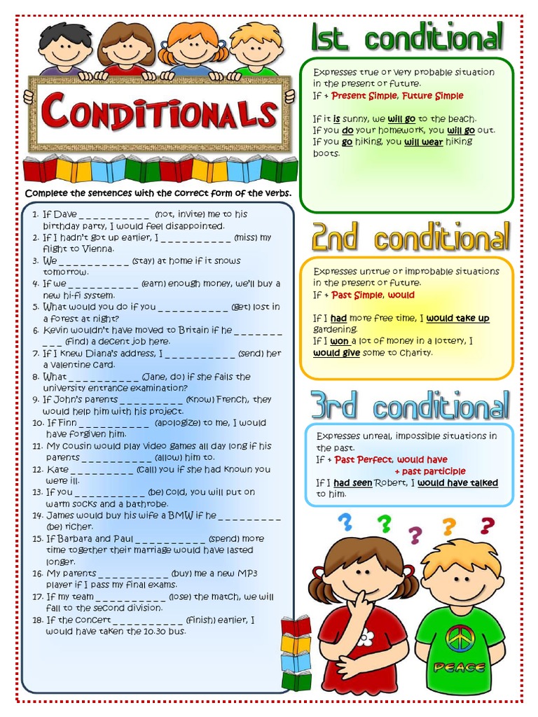 Conditionals 4 | PDF | Languages | Language Arts & Discipline