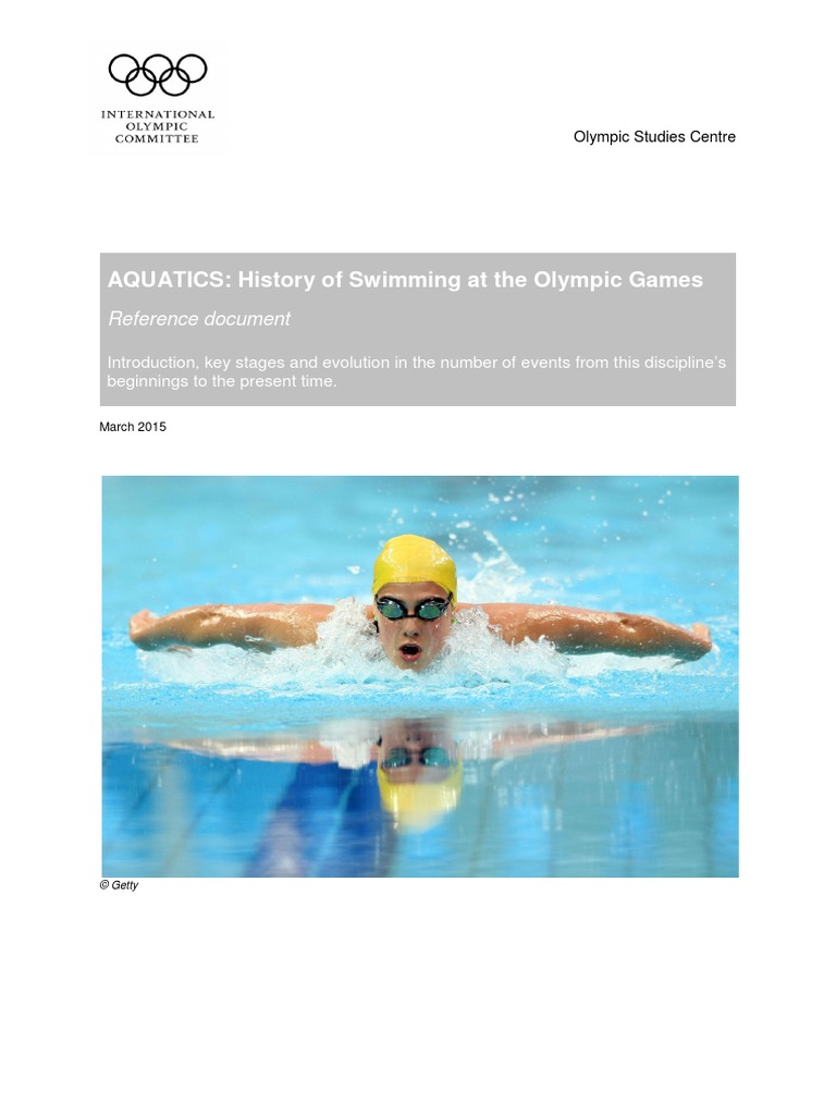 Swim | PDF | Swimming (Sport) | Sports Festivals
