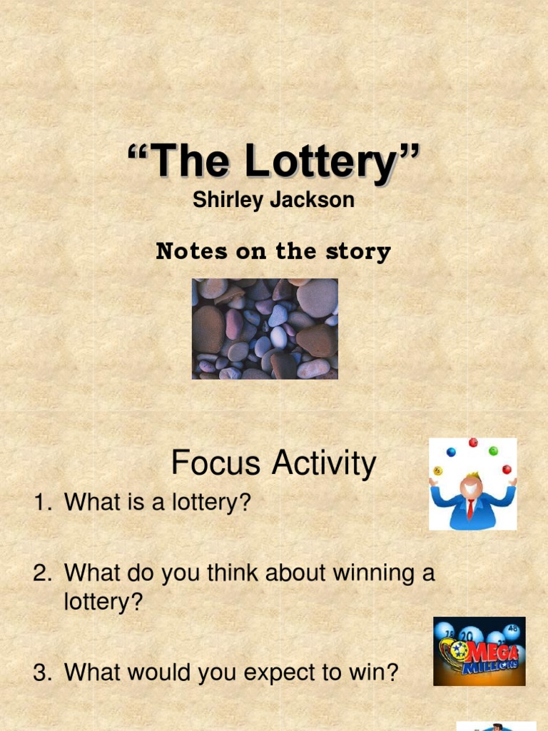 Lottery PPT v1 Author Stream | PDF | Irony