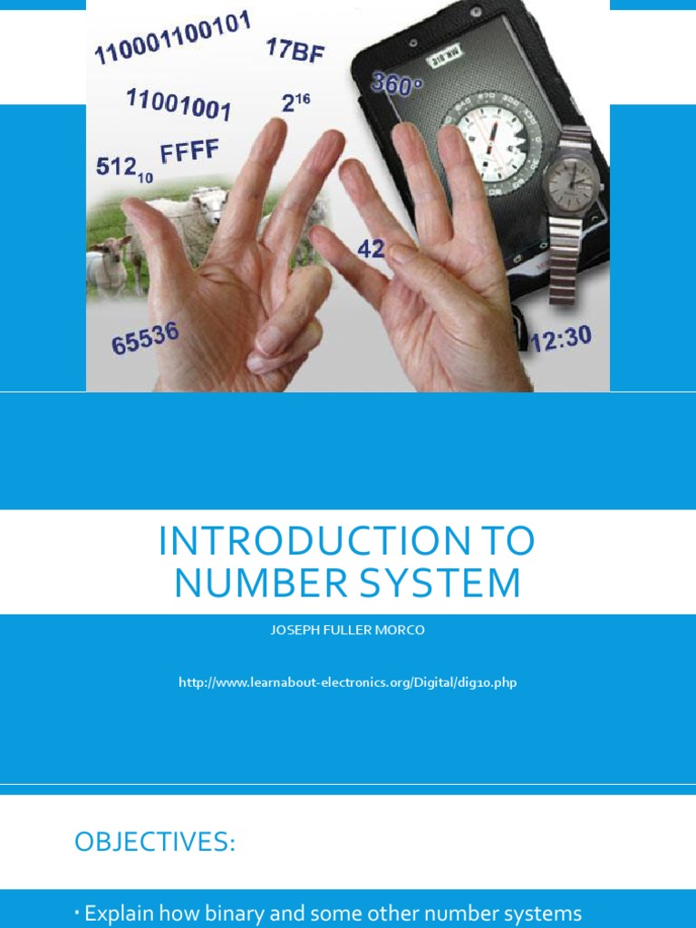 Number System (Binary Octal Decimal Hexadecimal) | PDF | Lexicology | Numbers