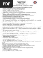 Pre-Test AP 7 | PDF