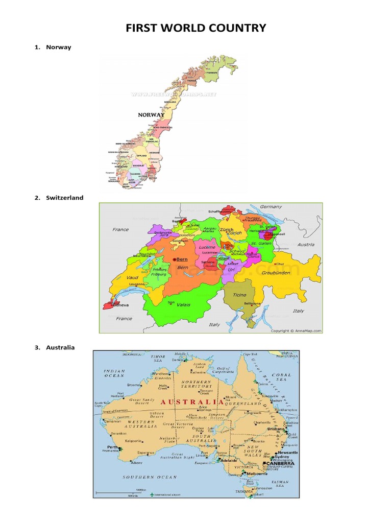 First World Country | PDF