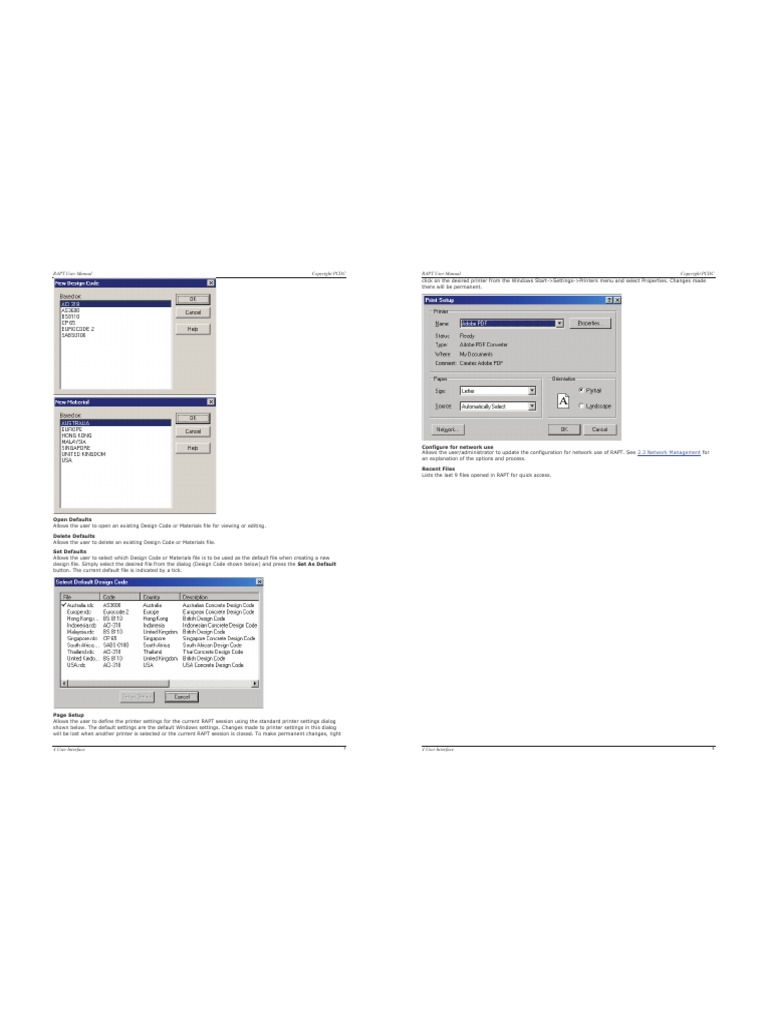 RAPT User Manual RAPT User Manual: Configure For Network Use | PDF ...