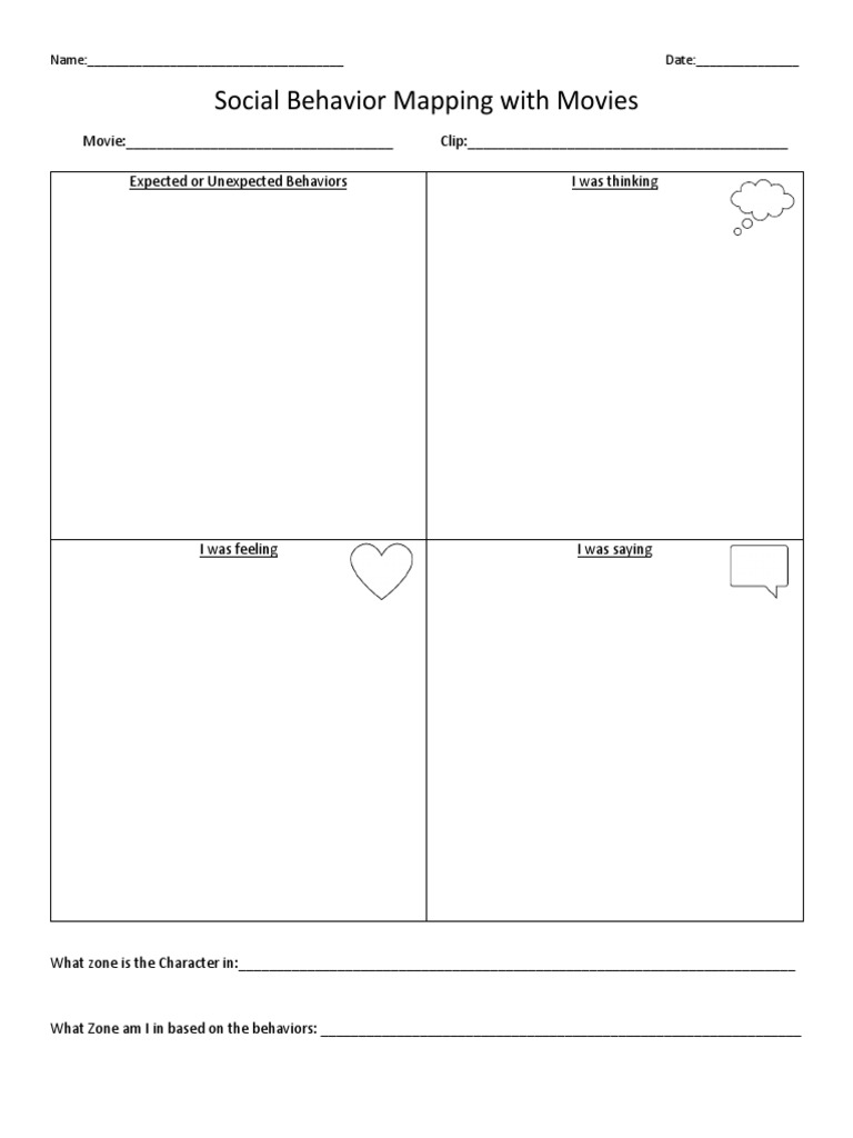 Behavior Mapping With Movies | PDF