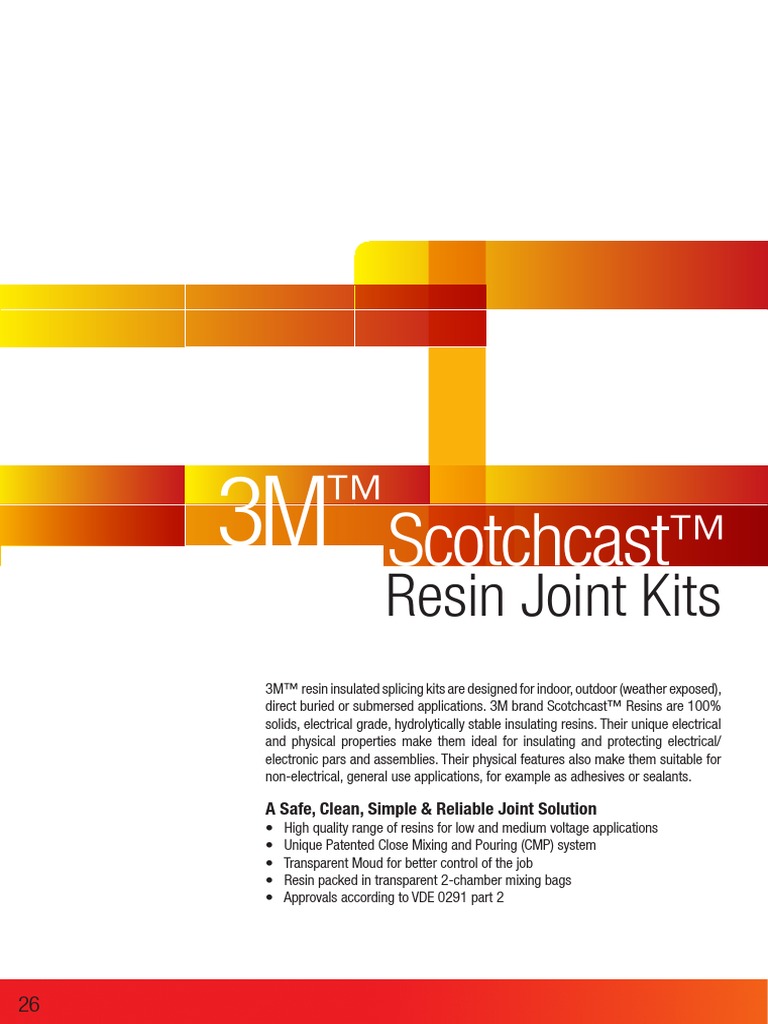 Scotchcast | PDF | Insulator (Electricity) | Building Engineering