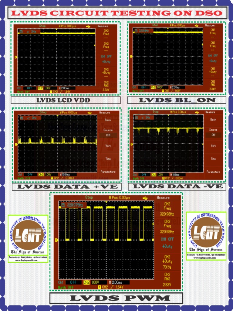 Lvds Circuit Testing on Dso