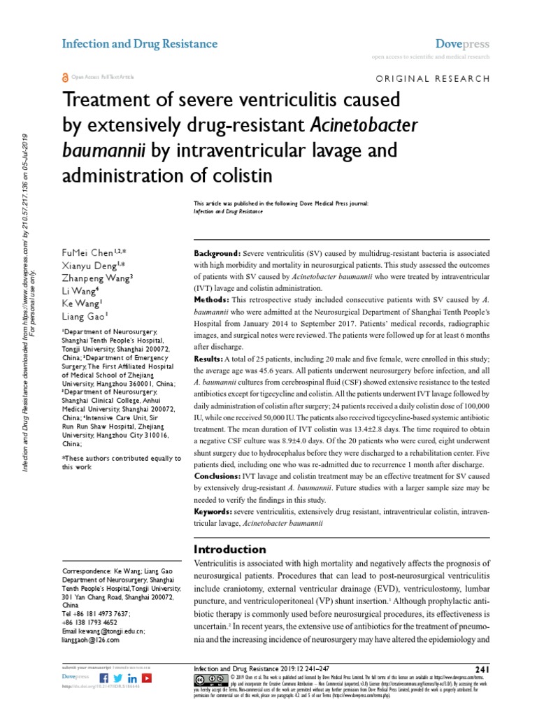 Severe Ventriculitis | PDF | Cerebrospinal Fluid | Infection