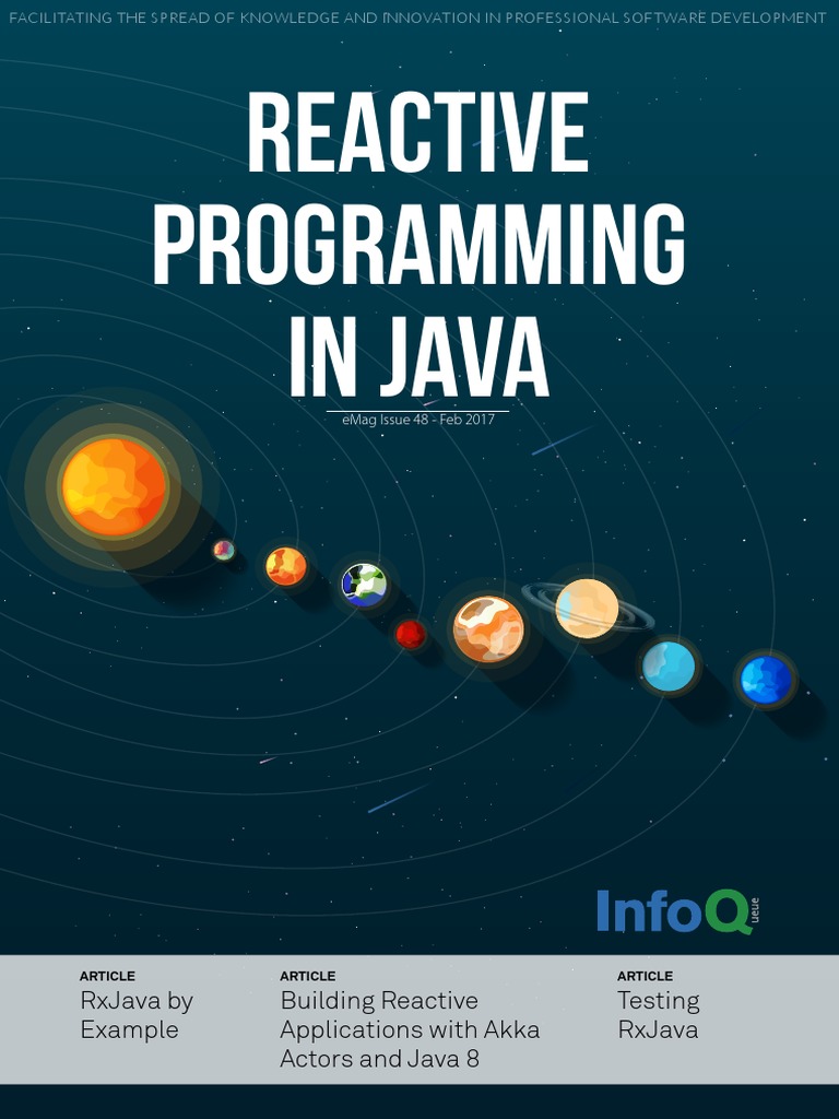 Reactive Programming In Java Pdf Computer Programming Java Programming Language 