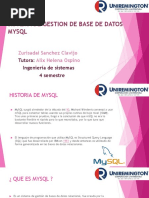 MySQL Es Un Sistema de Gestión de Base de Datos Relacional, Multihilo y ...
