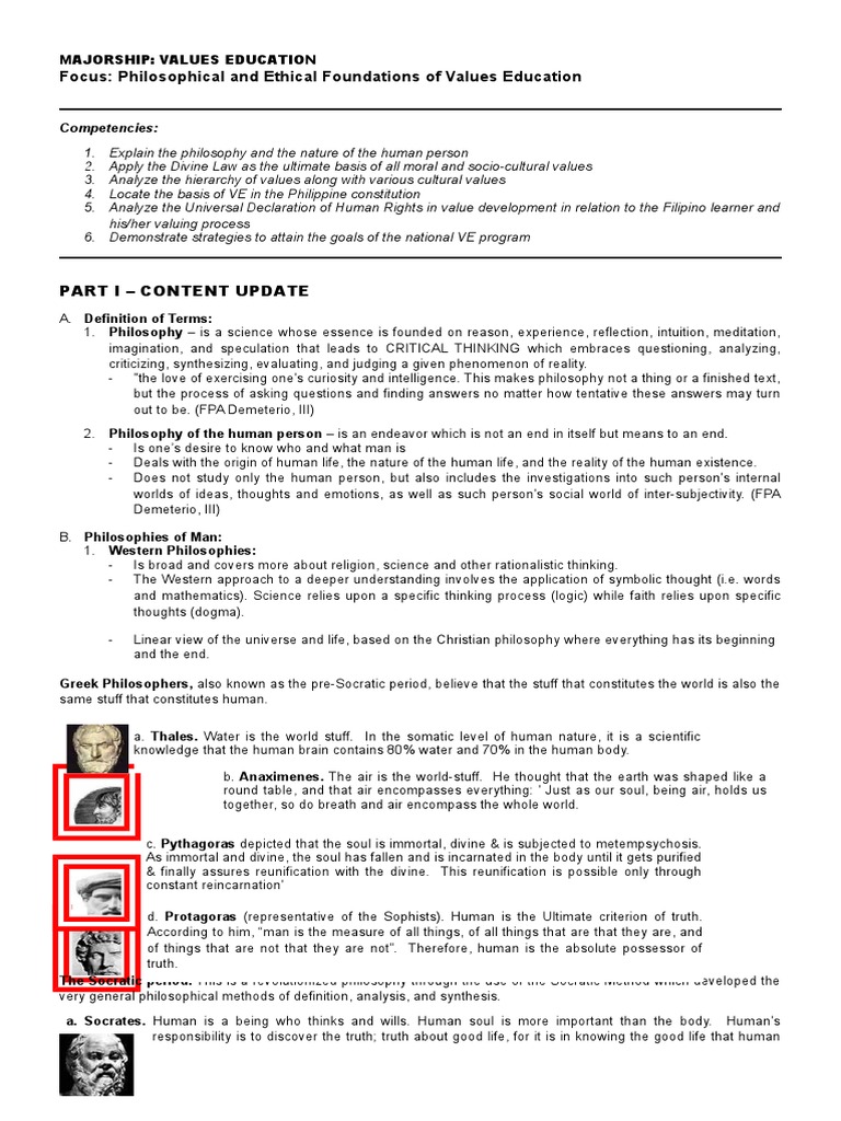 Philosophical and Ethical Foundations of Values Education | PDF | Tao | Substance Theory