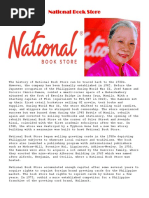 National Book Store Strategic Analysis | PDF | E Commerce | Retail