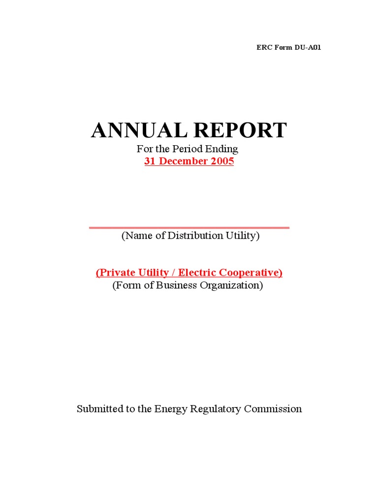 ERC Annual Report 2005 Summary | PDF | Debits And Credits | Expense