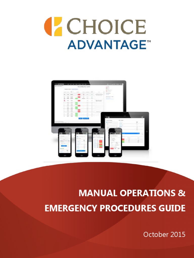 Manual Operations & Emergency Procedures Guide: October 2015 | PDF ...