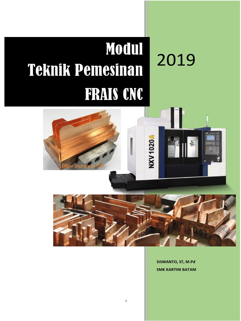 Modul Pembelajaran CNC Milling | PDF