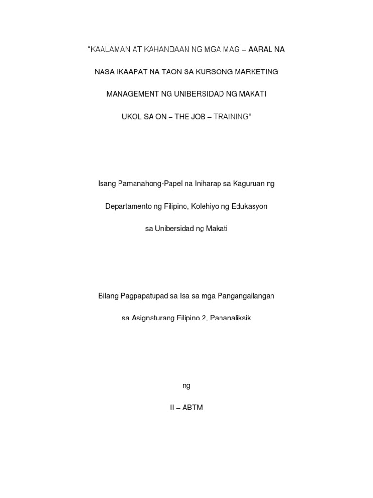 Kaalaman at Kahandaan NG Mga Mag | PDF