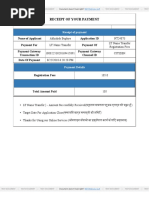 Capital Gains Tax Acknowledgment Receipt | PDF | Receipt | Government