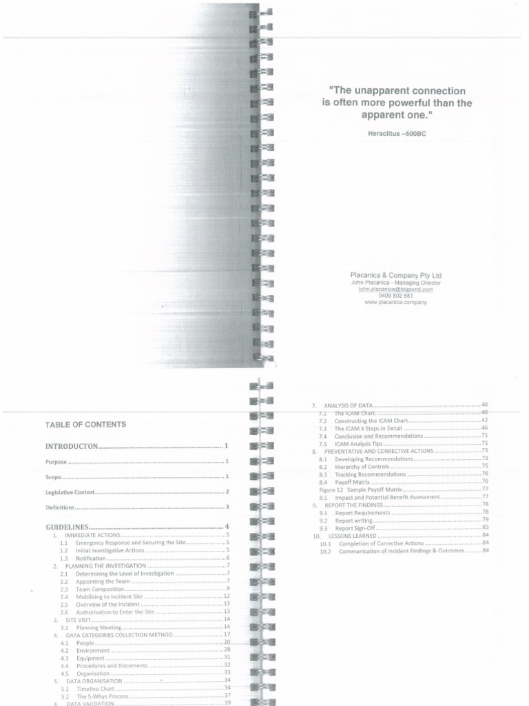 ICAM Hand Book | PDF