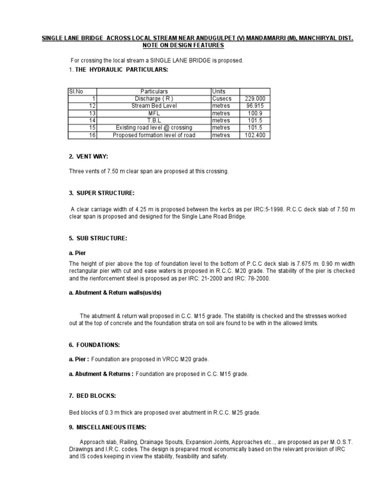 1.Slrb Design | PDF | Civil Engineering | Nature