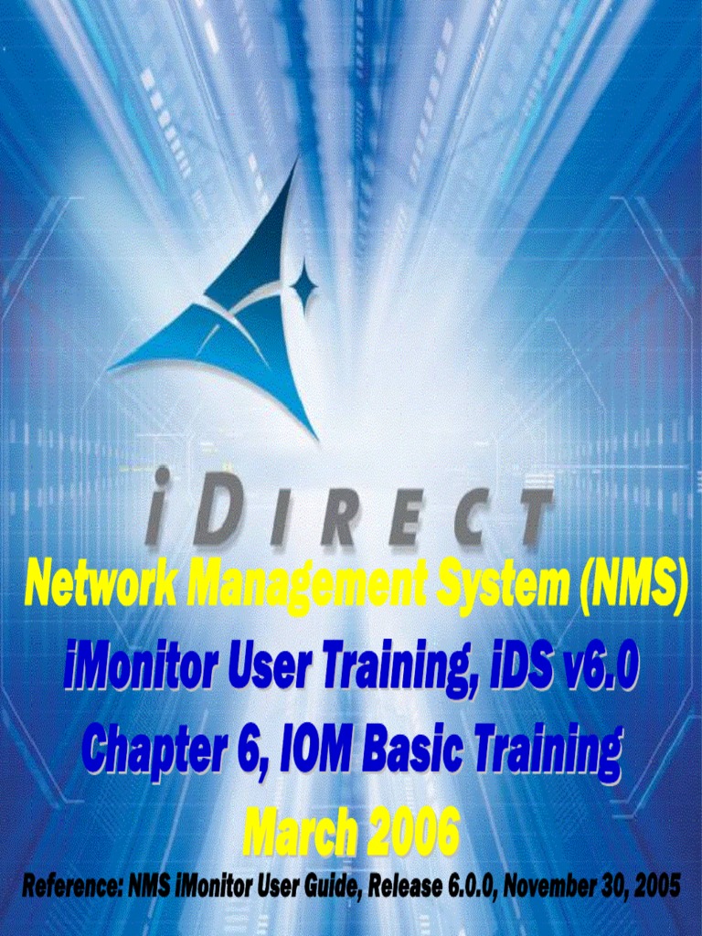 6 IOM - IDirect NMS IMonitor Module, V6.0, 030106 | PDF | Menu ...