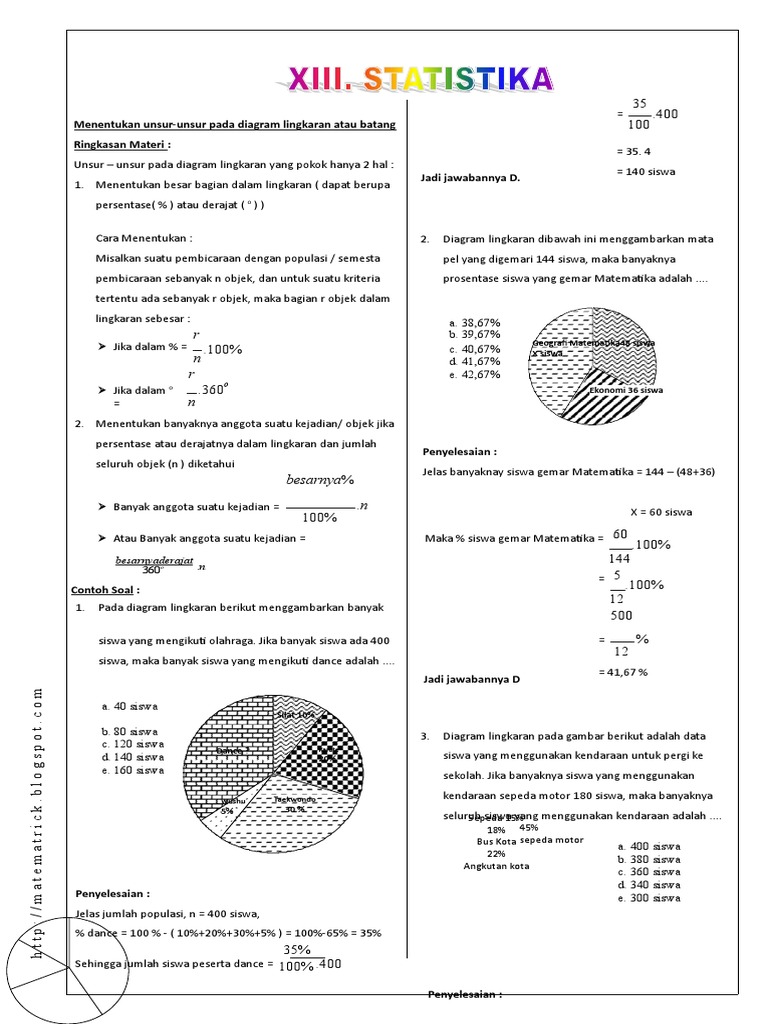 Modul Statistika | PDF