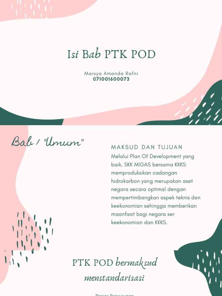 Proses PTK POD untuk Profesional | PDF