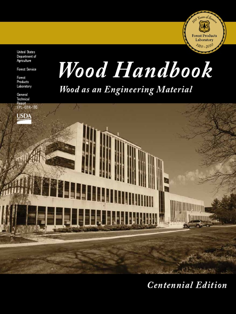 Wood Handbook | PDF | Lumber | Wood