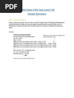 SMC Sample Questions 2024 | PDF | Mathematics