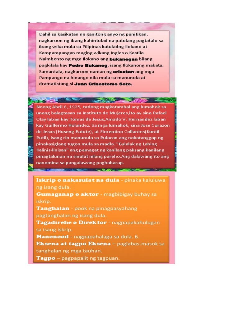 Filipino Subject Corner 8 2nd Grading | PDF