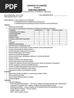 Assumpta Family Hospital DOH Checklist | PDF | Ambulance | Laboratories